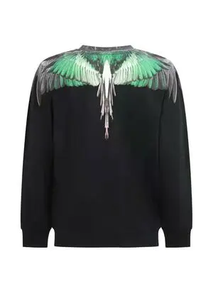 COUNTY OF MILAN Wings-print Sweater