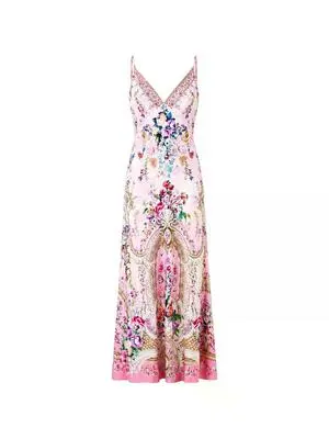 Camilla Palatial Pastels Floral-print Maxi Dress