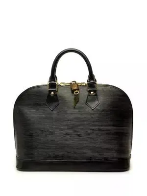 LOUIS VUITTON 1998 Epi Alma Pm Handbag - Black