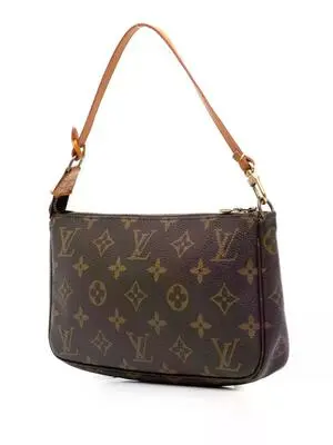 LOUIS VUITTON 2000 Monogram Pochette Accessoires Shoulder Bag