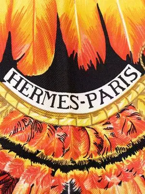 Hermès 1980-2000 Brazil Silk Scarf 90 Scarves