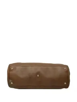 Gucci 2000-2015 Large Calfskin Bamboo Shopper Satchel