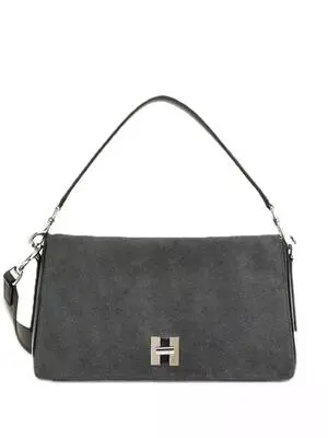 Hogan H-turn Flap Bag - Grey