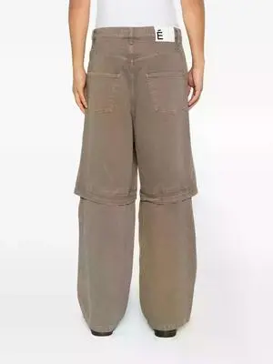 Études Studio Layered-detail Loose-fit Jeans