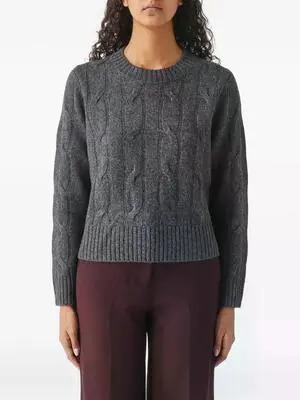 NENETTE Cable-knit Sweater - Grey