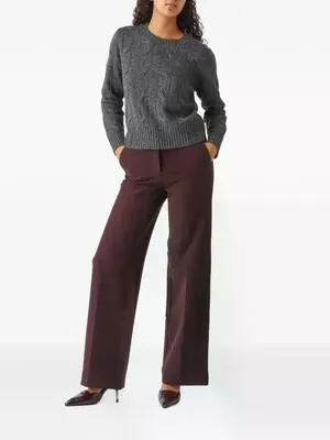 NENETTE Cable-knit Sweater