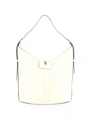 Valentino Garavani Vlogo Belted Leather Hobo Bag