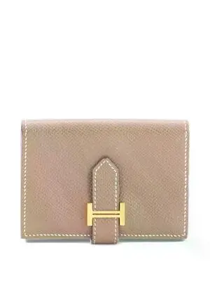 Hermès Bearn Case Epsom Card Holder - Grey