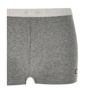 ENTIRE STUDIOS Ribbed Lounge Shorts