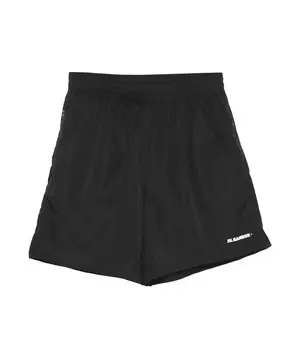 JIL SANDER Logo-print Shorts - Black