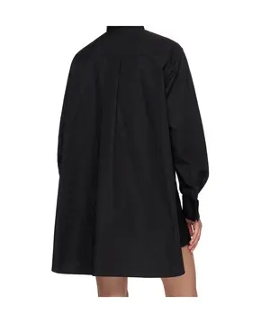 Sacai Pleated Mini Shirt Dress