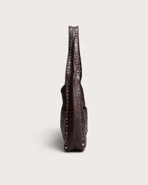 Gimaguas Maxi Franca Stud-embellished Shoulder Bag