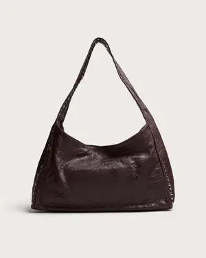 Gimaguas Maxi Franca Stud-embellished Shoulder Bag