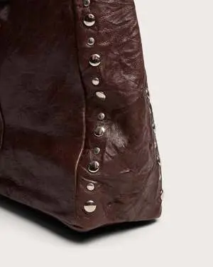 Gimaguas Maxi Franca Stud-embellished Shoulder Bag