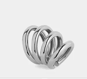 Rabanne Multi-ring Earcuff