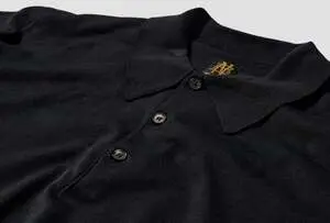 BATONER Short-sleeved Knitted Polo Shirt