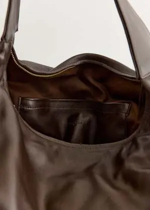 Gimaguas Maxi Sacco Panelled Leather Shoulder Bag
