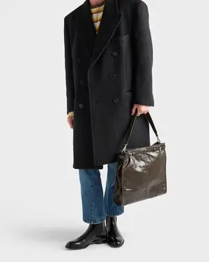 Prada Bonnie Leather Shoulder Bag