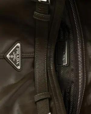 Prada Bonnie Leather Shoulder Bag
