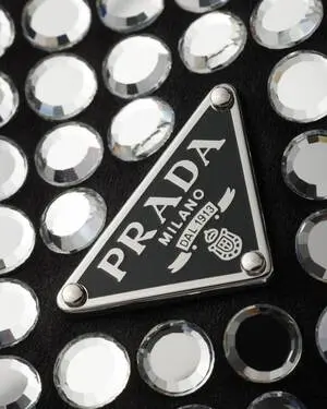 Prada Small Satin And Shoulder Bag