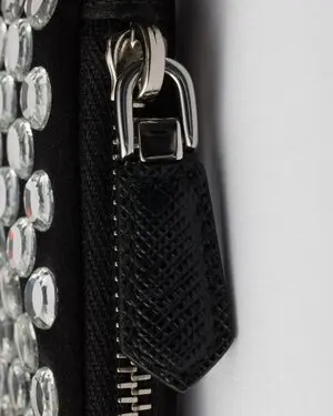 Prada Small Satin And Shoulder Bag