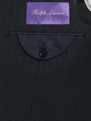 Ralph Lauren Purple Label Wool-blend Nailhead Single-breasted Suit