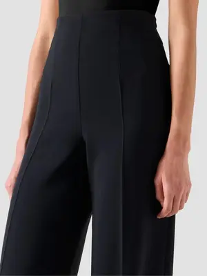 Akris Fiyuki Double-face Wool-blend Wide-leg Pants