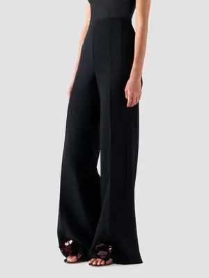 Akris Fiyuki Double-face Wool-blend Wide-leg Pants