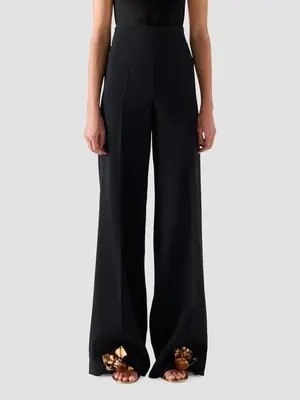 Akris Fiyuki Double-face Wool-blend Wide-leg Pants