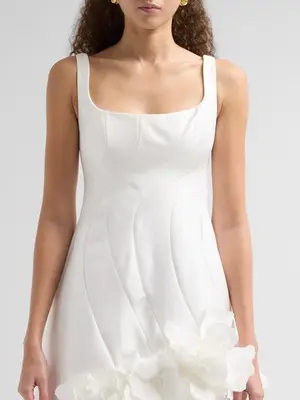 Acler Femme Fatale Winchester Bonded Mini Dress