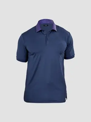 MACEOO Golf Marthyr Polo Shirt - Blue