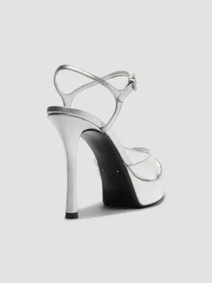 Schutz Maxine 120mm Leather Platform Sandals