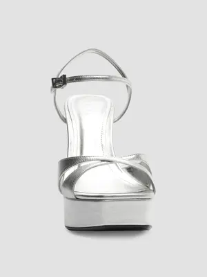 Schutz Maxine 120mm Leather Platform Sandals