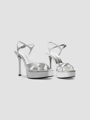Schutz Maxine 120mm Leather Platform Sandals