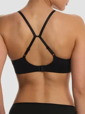 Natori Everfit Seamless Convertible T-shirt Bra - Black