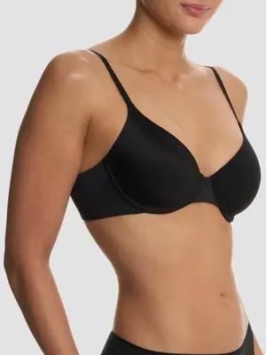 Natori Everfit Seamless Convertible T-shirt Bra - Black