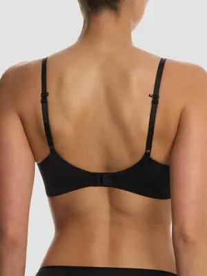 Natori Everfit Seamless Convertible T-shirt Bra - Black