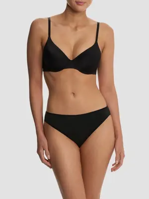 Natori Everfit Seamless Convertible T-shirt Bra - Black