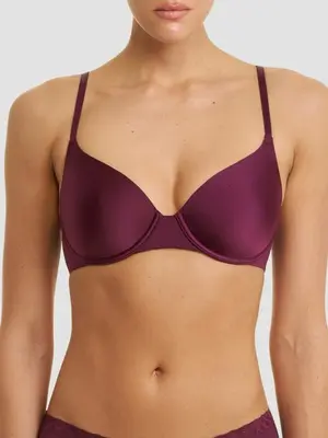 Natori Everfit Seamless Convertible T-shirt Bra Raspberry