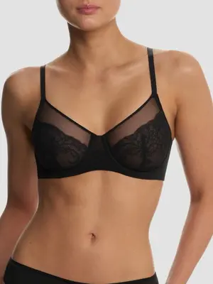 Natori Radiance Convertible Unlined Underwire Bra - Black