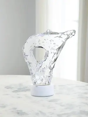 JOHN RICHARD COLLECTION Glacial Wisp Sculpture - White