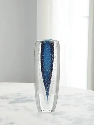 JOHN RICHARD COLLECTION Glass Vase Ii - Blue