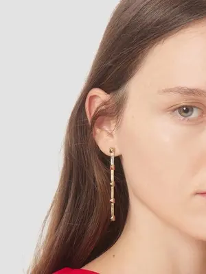 Valentino Garavani Rockstud Metal Drop Earrings