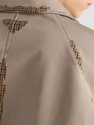 Prada Bonded Devoré Cotton Coat