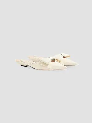 Valentino Garavani Bowow Kidskin 20mm Mules