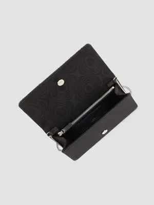 Valentino Garavani Vlogo Signature Mini Shoulder Bag In Swarovski Crystals