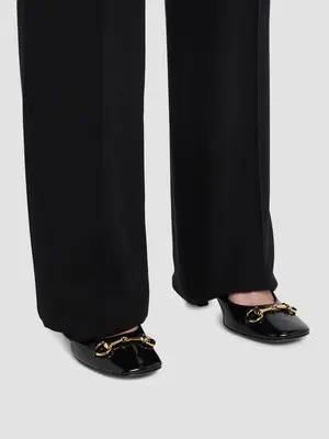 Gucci Signora 85mm Leather Pumps