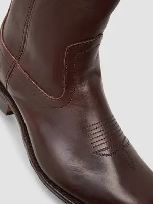 Allen Edmonds Dakota Leather Cowboy Boots