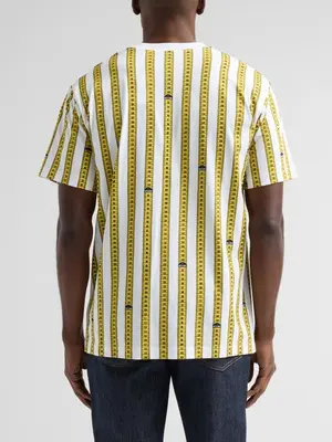 Moschino Striped Tape Measure T-shirt