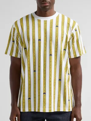 Moschino Striped Tape Measure T-shirt